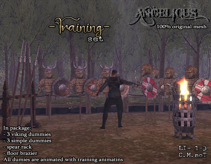 Second Life Marketplace - :ANGELICUS: Training Set